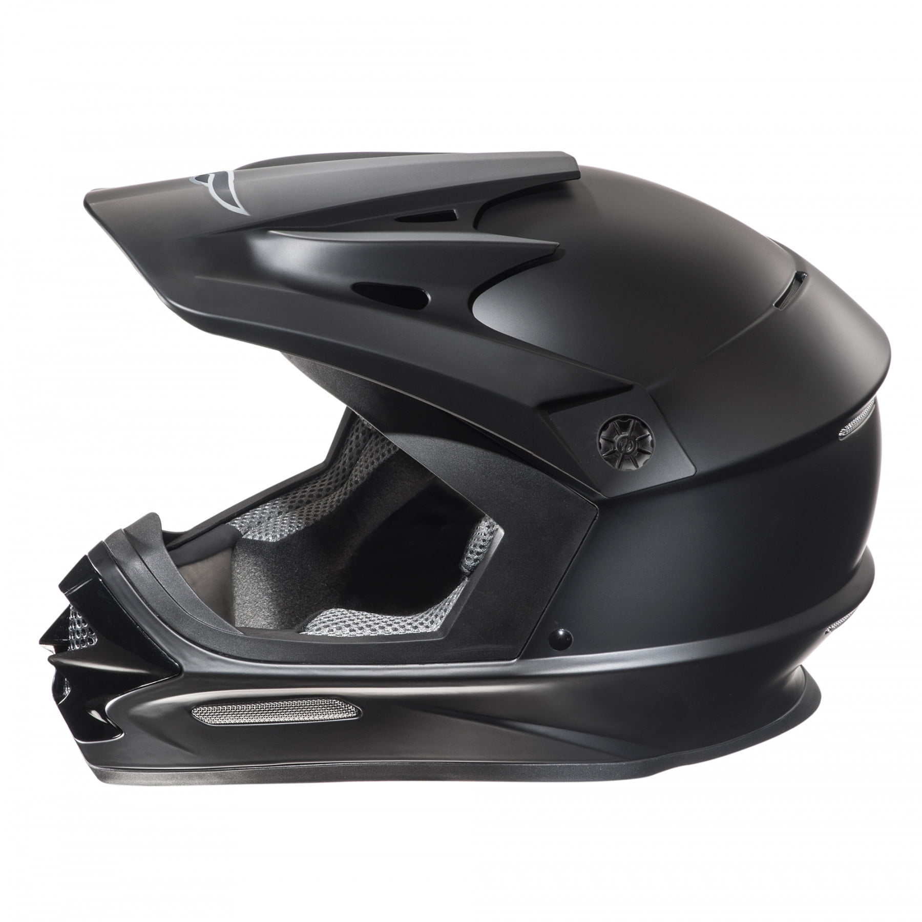 Fulmer 204 MPX Adult MX Off-Road Helmet DOT Approved - Matte Black, M ...
