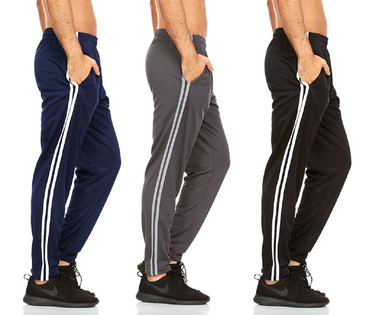 DARESAY Mens Joggers- Quick-Dry Mens Jogging Pants, Elastic Waist With ...