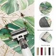 2x3 Washable Area Rugs,Tropical Monstera Leaves on Linen Non-Slip Ultra ...