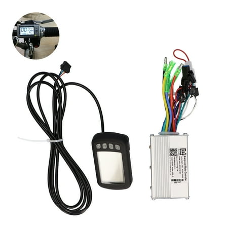 Electric Bicycle Controller with LCD Display Meter 24V/36V/48V 350W ...