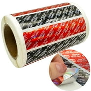 Transparent Tamper Evident Labels,Clear Tamper Resistant Stickers ...