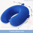2026 Best U Shape Memory Foam Neck Pillow Soft Head Neck Support ...