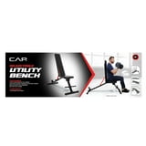 CAP Multi Purpose (Foldable) Utility FID Weight Bench - Walmart.com