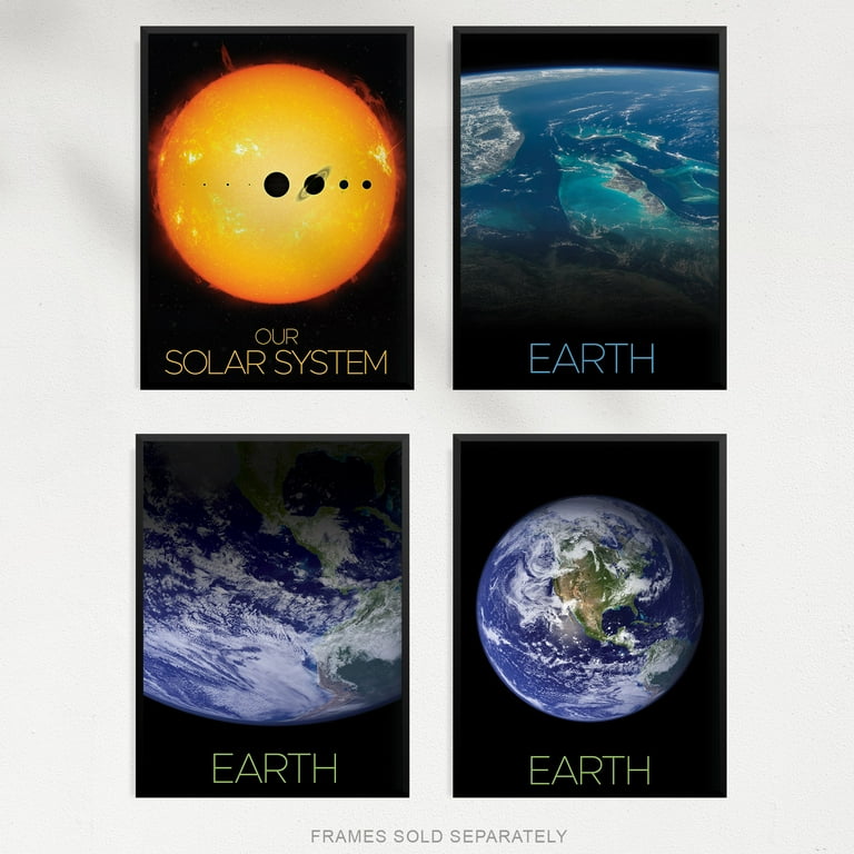 Nasa Lithograph Solar System Set NASA Discovers New Exoplanet