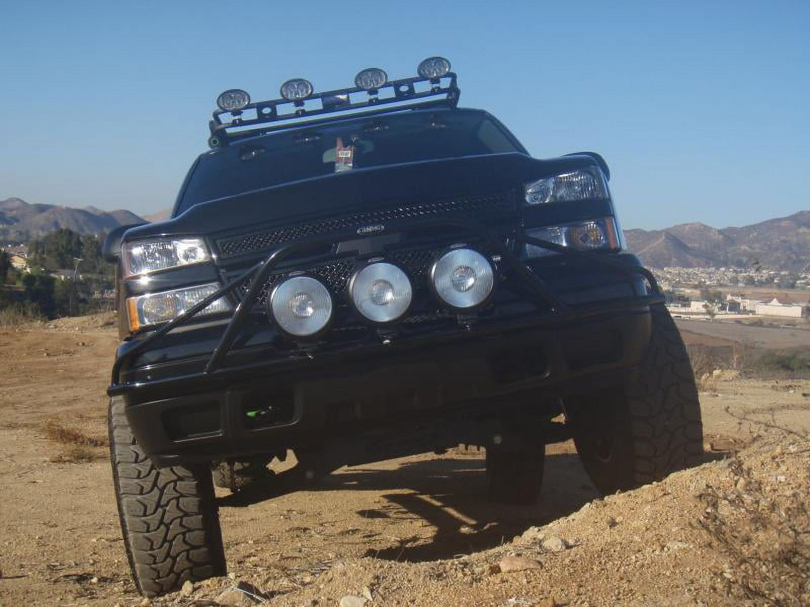 N Fab Prerunner Light Bar Silverado | Shelly Lighting