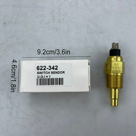 Water Temperature Sensor with Dual Head Power Machine Metal Precision ...