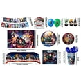 Demon Slayer Birthday Decorations, 112pcs Party Supplies & Tableware ...