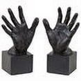 Resin Open Palm Hand Bookend Set Of Two - Walmart.com