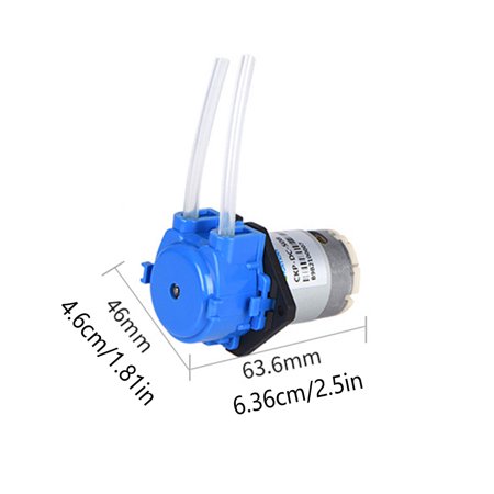Water Pump Peristaltic Electrical Driven Positive Negative Rotation Low ...