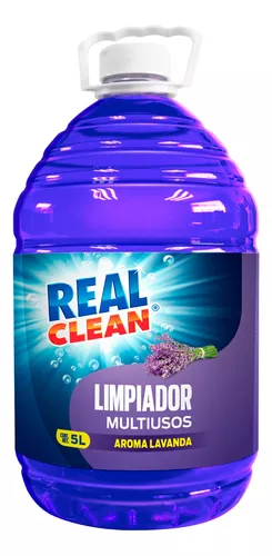 Limpiador Multiusos Y Aromatizante Real Clean 5 Lts Lavanda Instant ...