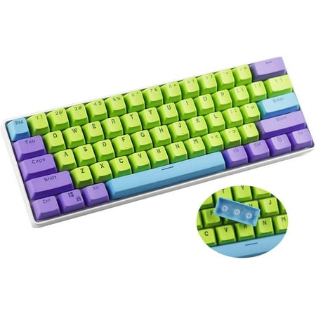 GTSP 61 Keycaps 60 Percent, Ducky One 2 Mini Keycaps Thick PBT OEM RGB ...