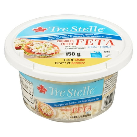 Tre Stelle Feta Light Crumbled Cheese | Walmart Canada
