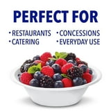 Hefty Supreme Heavyweight Disposable Soak-Proof Foam Bowls, 12 oz ...