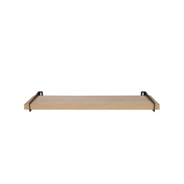 Repisa Nican natural 80 cm - Negro GAIA Contemporáneo | Walmart en línea