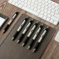 Mr. Pen Pack of 6 Black Fine Tip Pens for Journaling and Writing ...