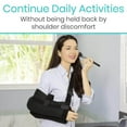 Vive Shoulder Abduction Sling - Immobilizer for Injury Support - Pain ...