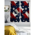 4th of July Sheer Curtains for Living Room Bedroom Independence Day ...