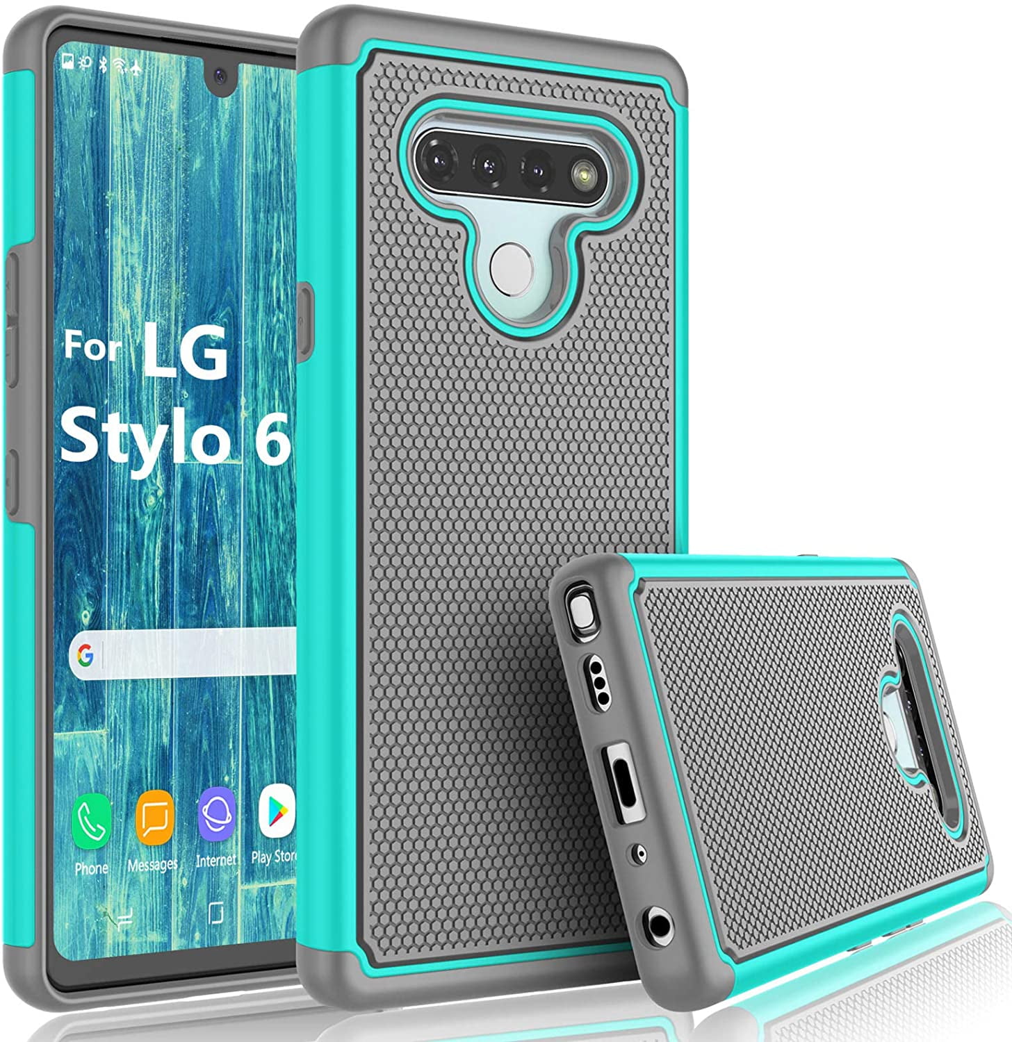 Tekcoo LG Stylo 6 Case, 2020 LG Stylus 6 Cute Case, [Tmajor] Hybrid ...