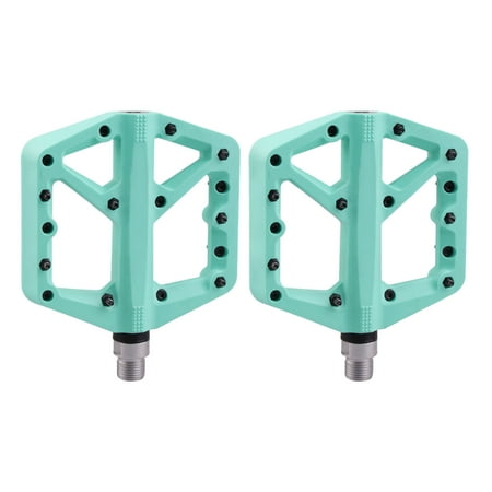 1pair Bicycle Pedal Mountain Bike Clips Wider Platform Flat Lightweight ...