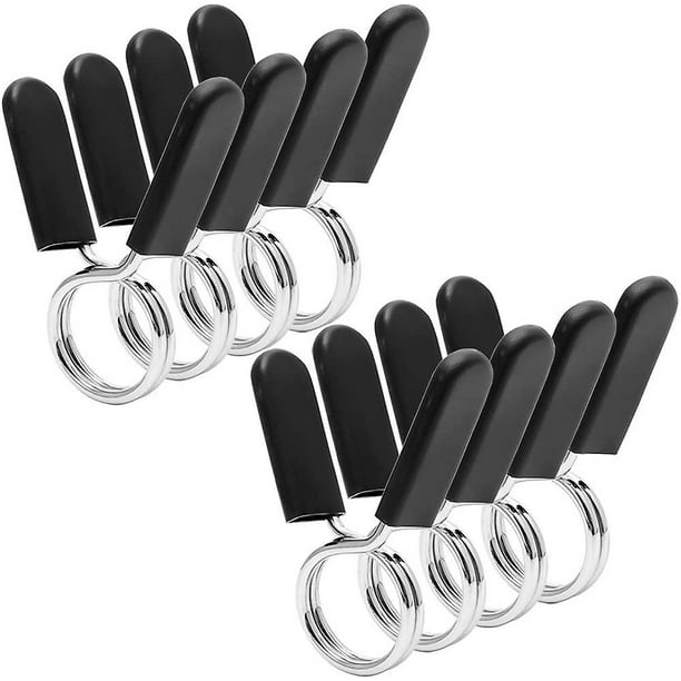 8 Pieces Heilwiy 25 Mm Dumbbell Dumbbell Lock Spring Locks Locking ...