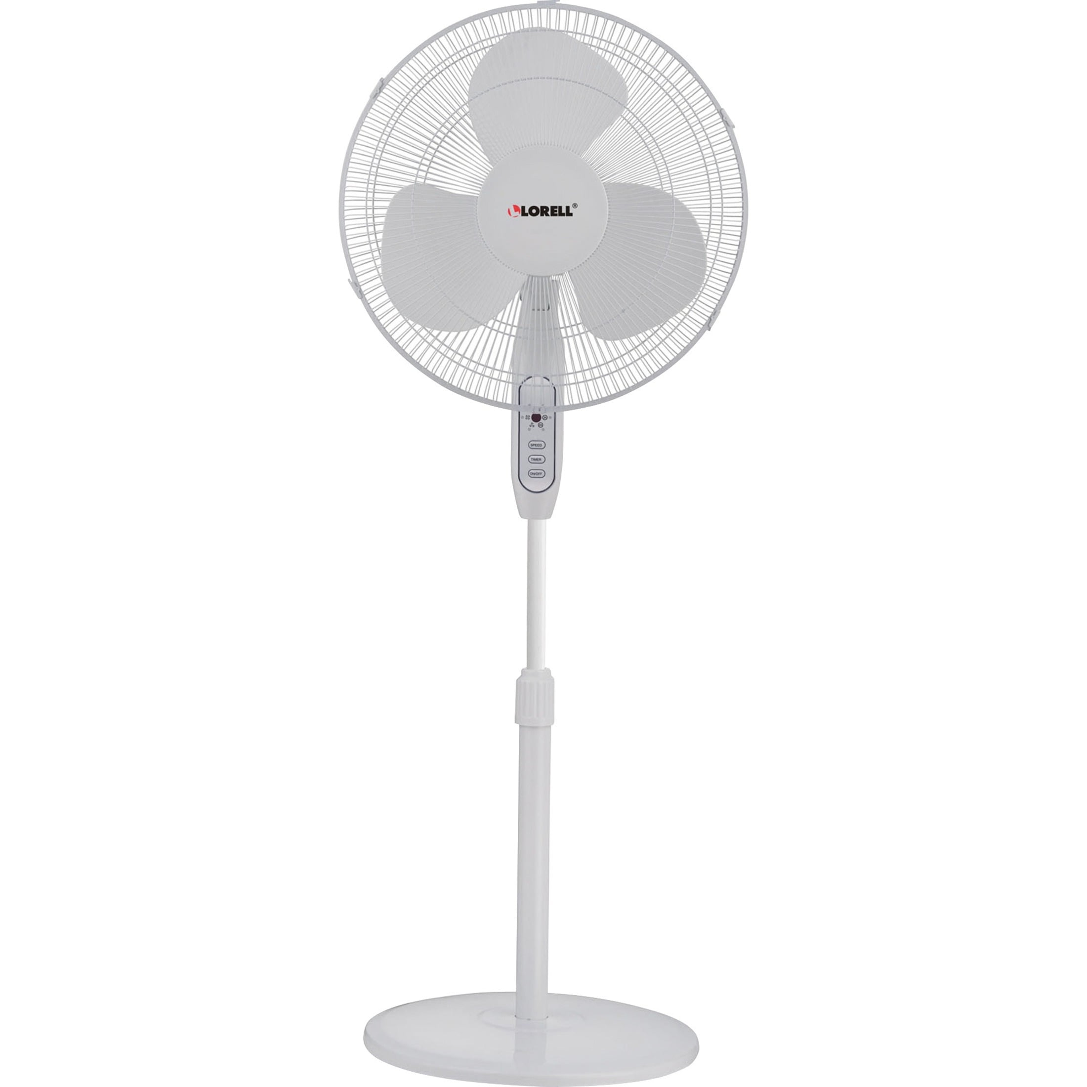 Lorell, LLR49251, Remote Oscillating Floor Fan, 1 Each, White - Walmart.com