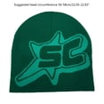 Elastic Windproof Winter Hat Knitted Letter Hat for Women Men Keep Ear ...