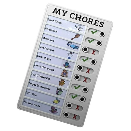 Plastic Board Office Memo Note Portable Reusable Message Checklist ...