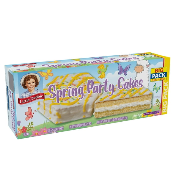 Little Debbie Big Pack Spring Party Cakes - Walmart.com