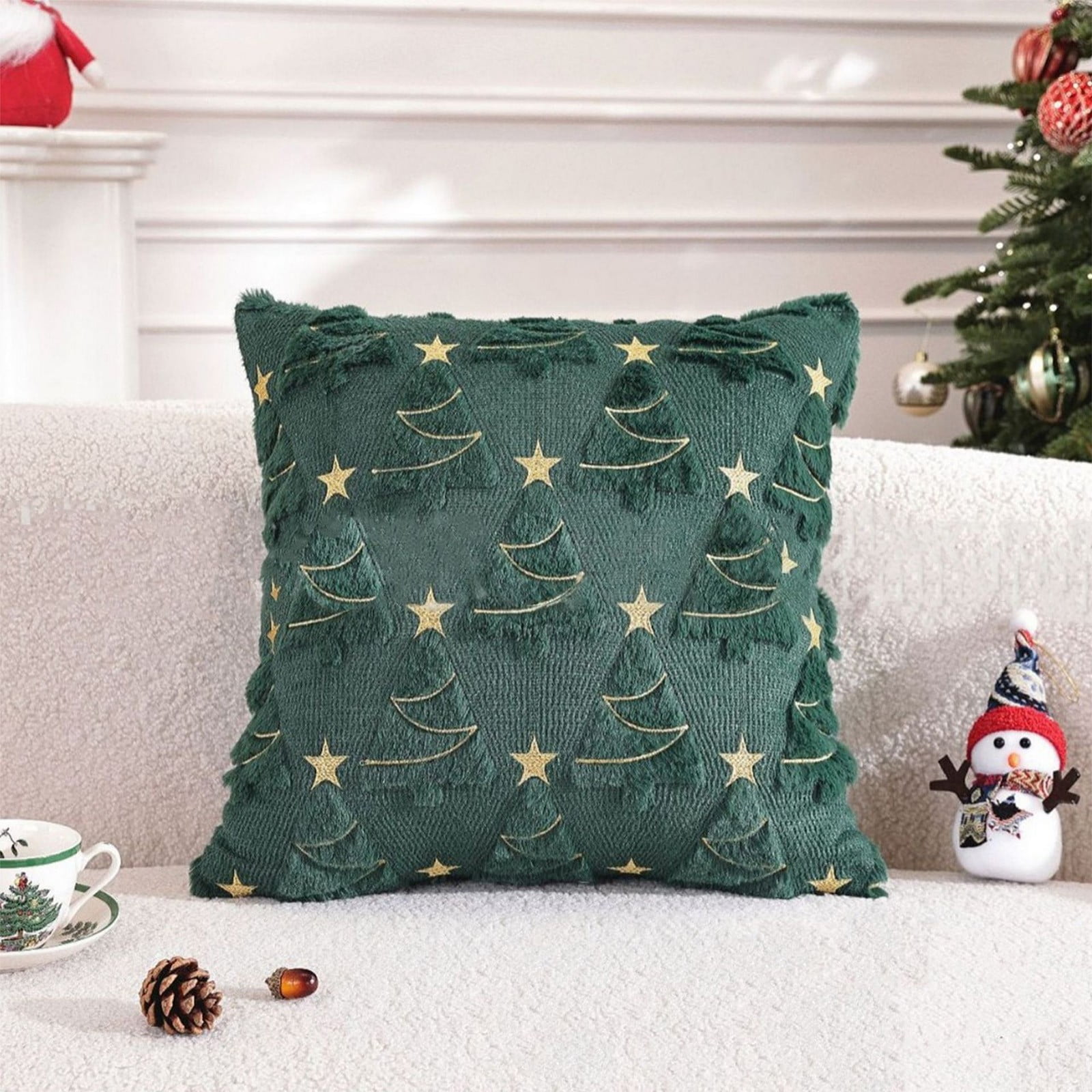 Click here for Boovnll Christmas Pillow Covers 18x18  Christmas P... prices