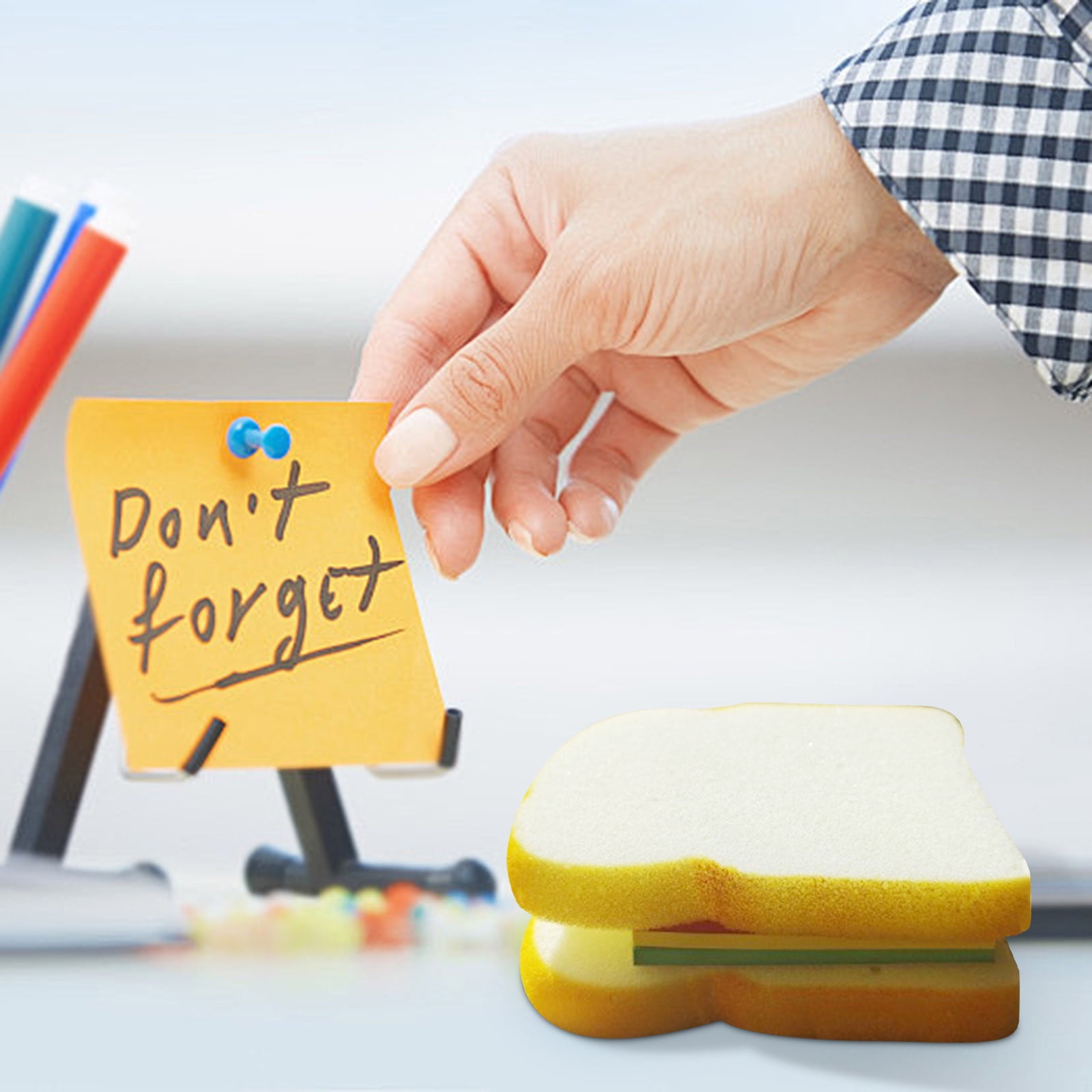 Ganfancp Margarine Note Sticker Nota de Alta Apariencia Bloc de Notas ...