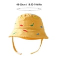 girls boys sun cap summer cute cartoon wide brim bucket hat adjustable ...