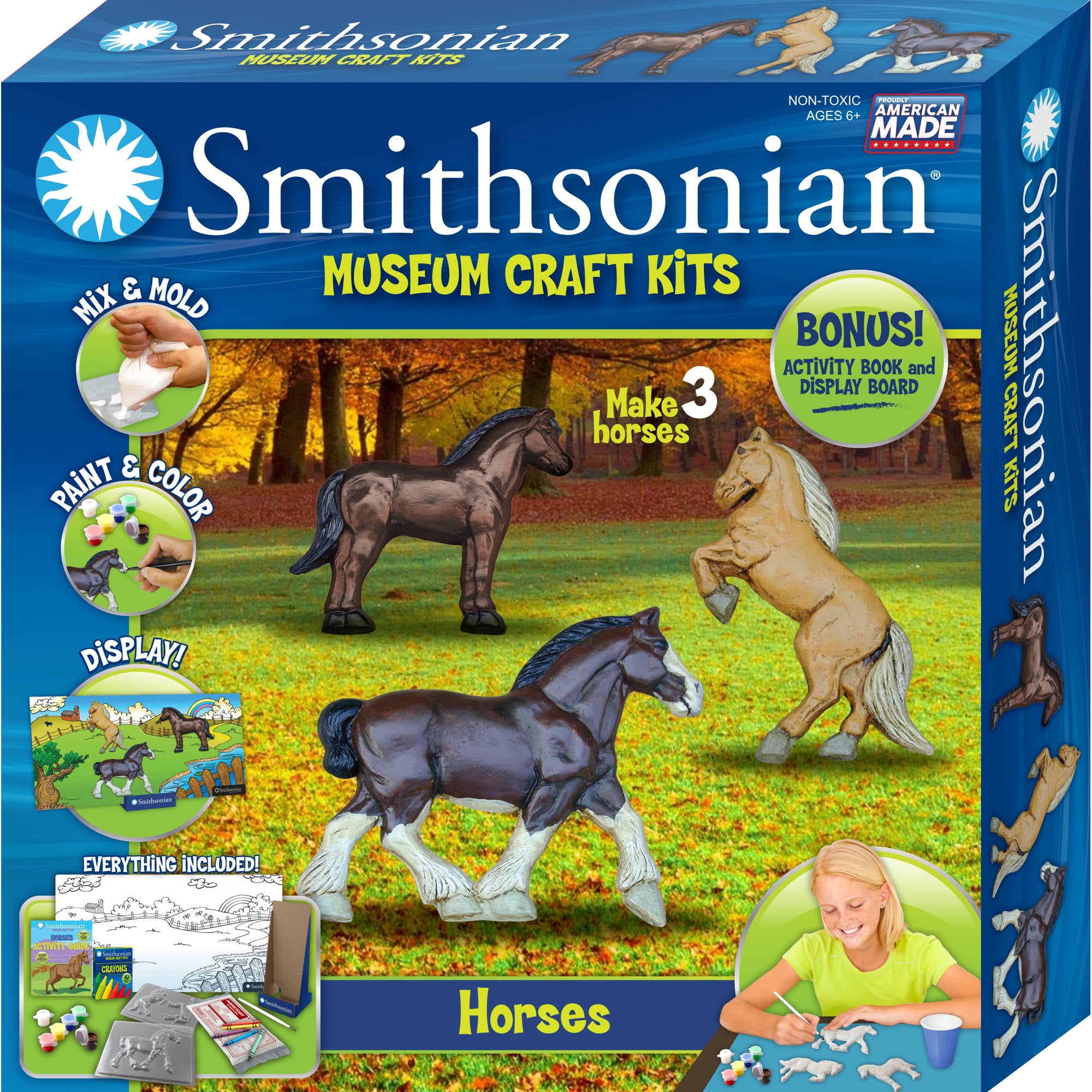 Smithsonian Museum Craft Kits, Horse - Walmart.com