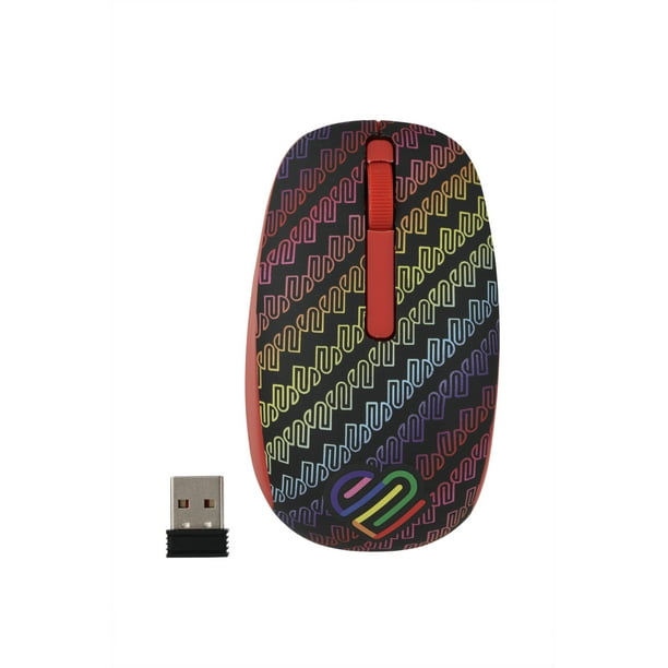 Justice Wireless Compact Portable Mobile Mouse Works with PC and Mac ...