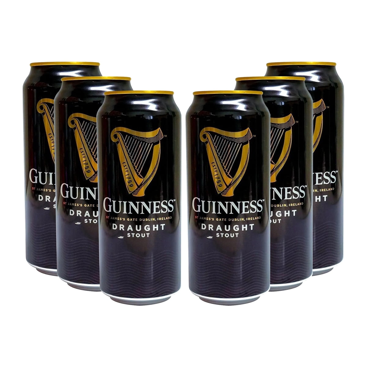 Six Pack Cerveza Guinness Draught 440ml C/u | Walmart en línea