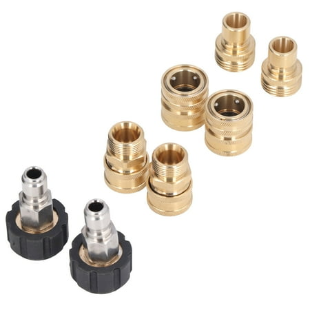 Pressure Washer Adapter Set, Quick Disconnect Kit Non Rust Converting ...