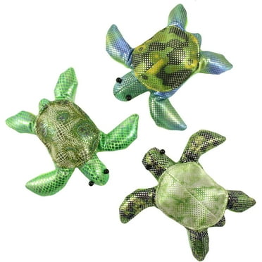Set of 3 - Cute Mini Stuffy Lizard Sand Filled Toy - Weighted Bean Bag ...