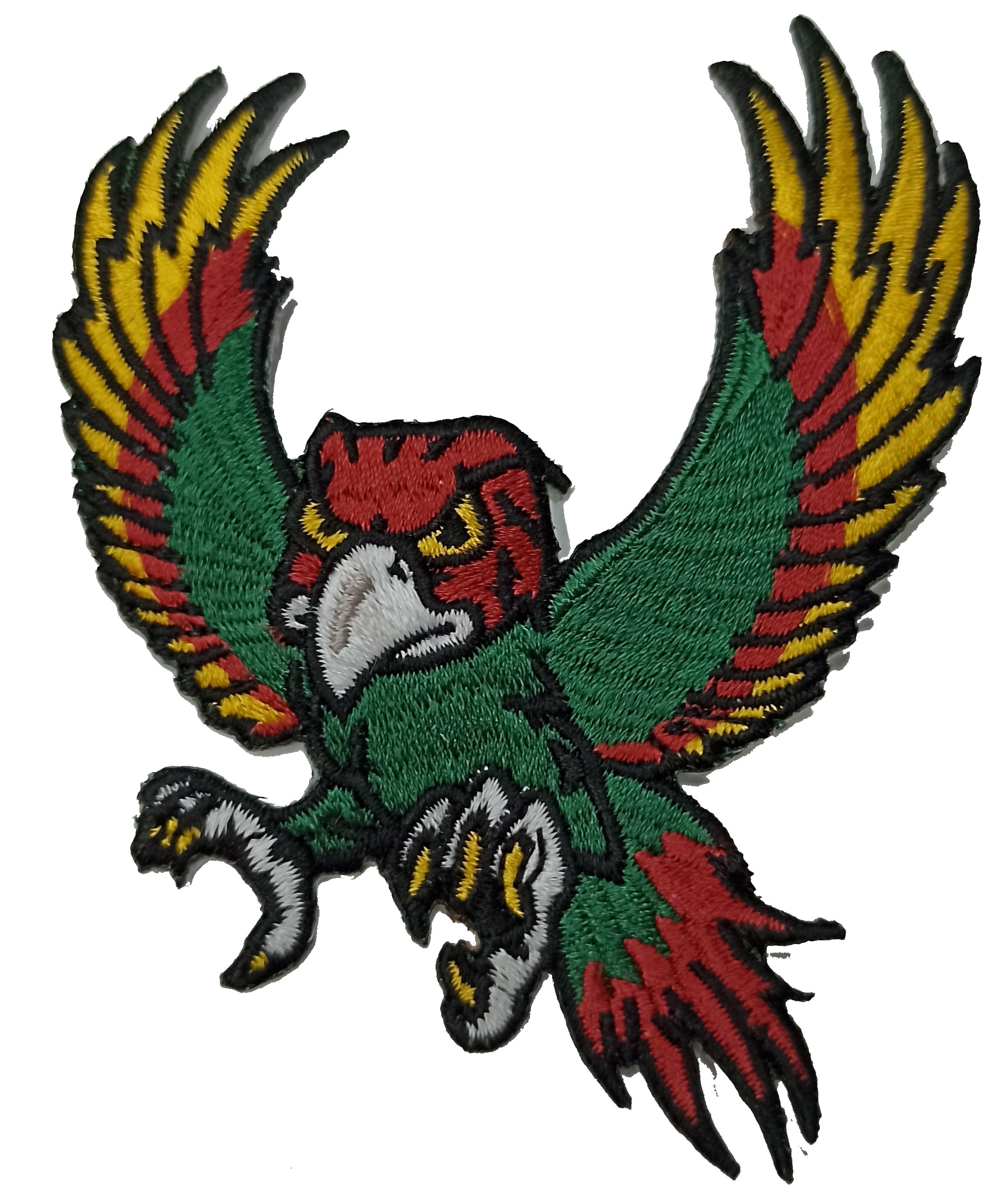 Eagle Hawk Bird Embroidered Patch Sew-on - Walmart.com