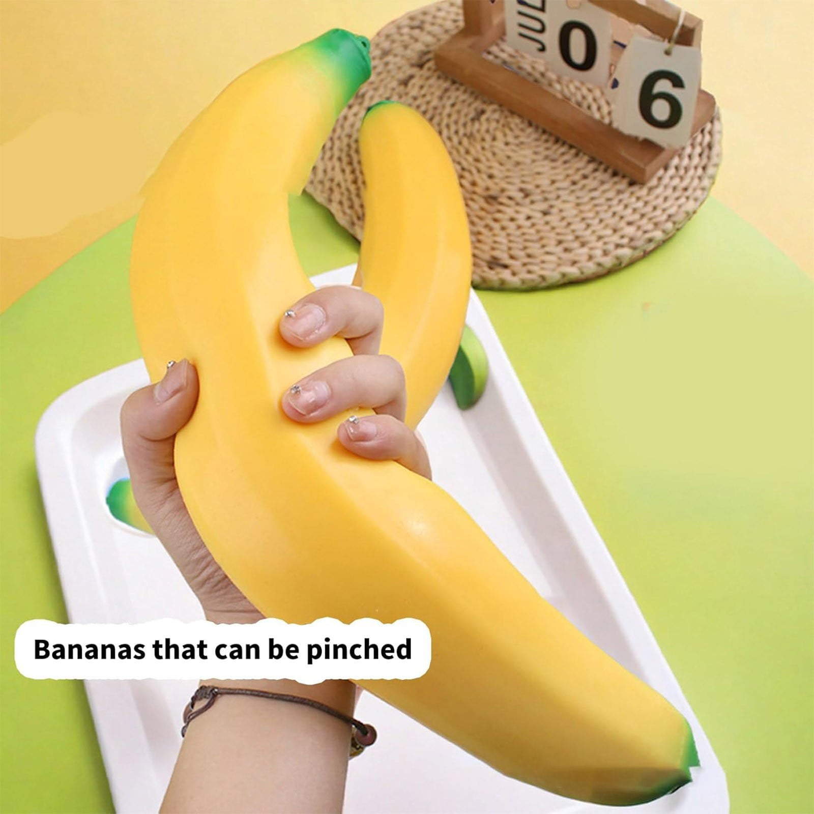 Click here for Stijggn Jumbo Banana Squeeze Fidget Toys Stress Ba... prices
