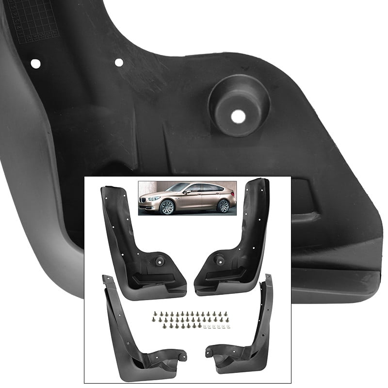 Front Rear Mud Flaps Splash Guards 2010-2017 BMW 5 Series Gran Turismo ...
