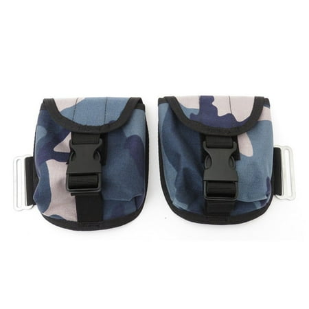 MYG 2pc Scuba Diving Weight Bag 2kg Diving weight pocket with Quick ...