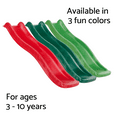 Blue Rabbit Play Outdoor Wavy Kids Slide, 6 Feet, Green - Walmart.com
