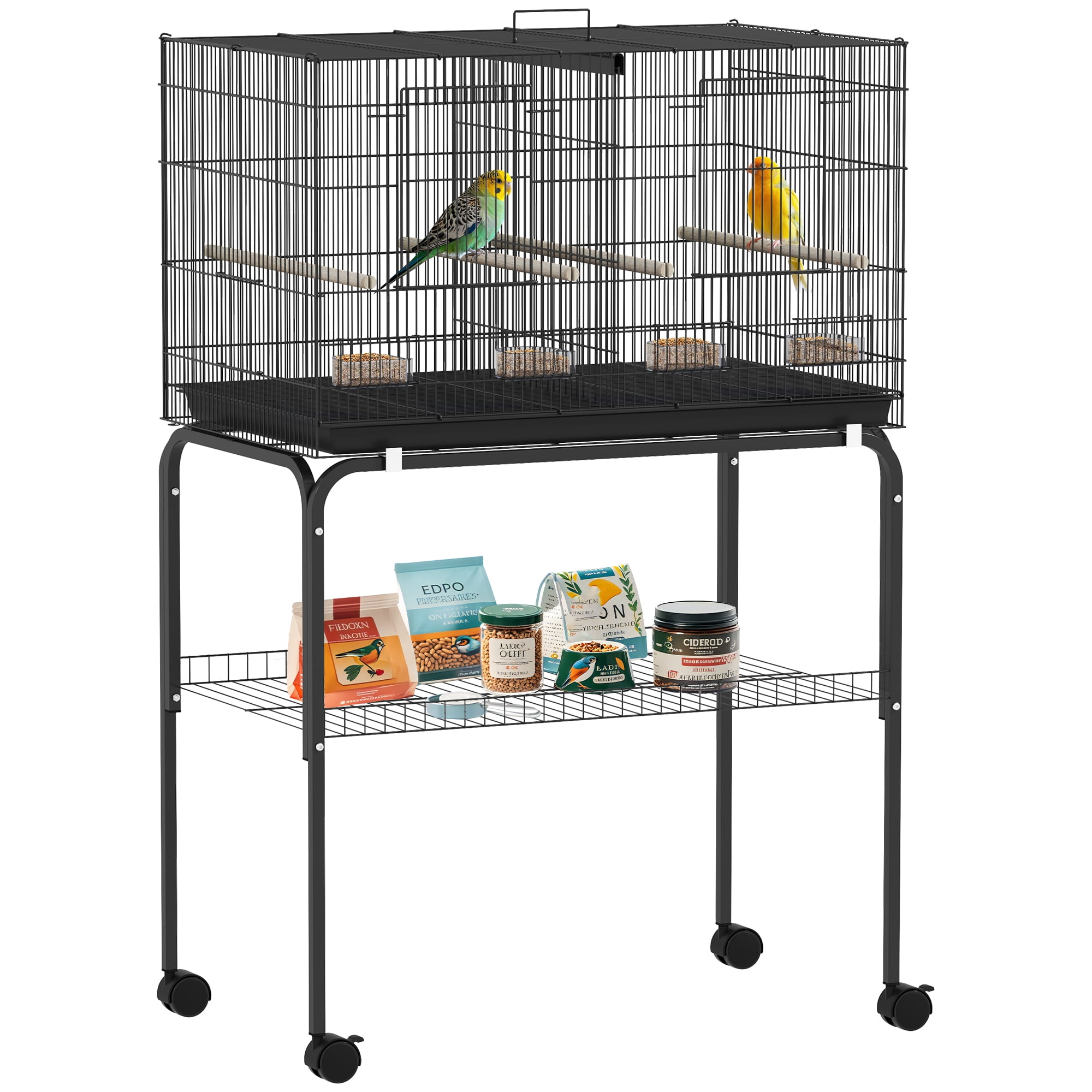 Click here for Pawhut 46 H Bird Cage  Parakeet Cages For Budgie... prices