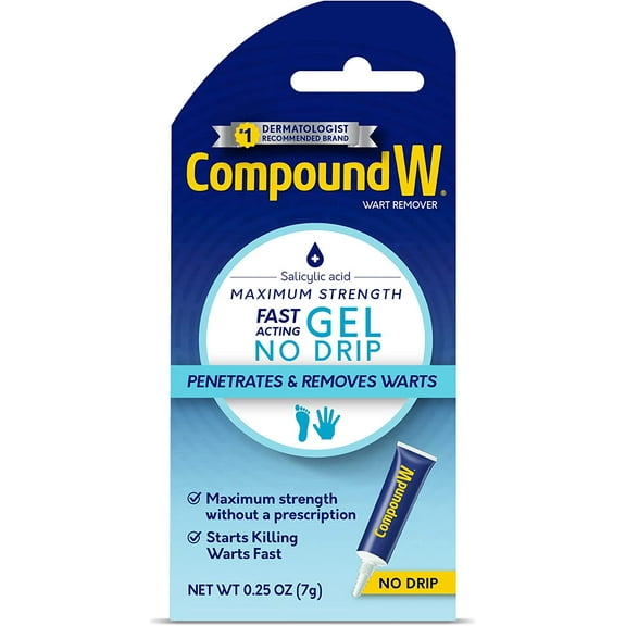 Compound W Maximum Strength Fast Acting Liquid Wart Remover, 0.31 fl oz ...