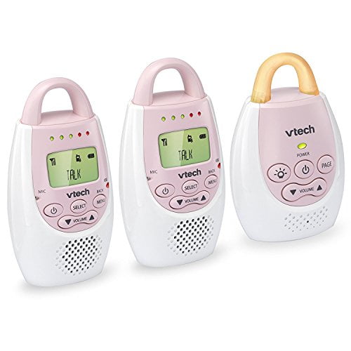 Vtech Ba72212pk Pink Audio Baby Monitor - Walmart.com - Walmart.com