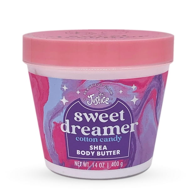 Beautiful Glow by Justice Shea Body Butter, Cotton Candy, 14 oz ...