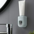 Hesroicy Toothpaste Dispenser Nordic Style Wall-mounted Punch-free ...