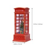 Worgeous 1Set Red Night Light In The Shape Of A Telephone Booth For ...