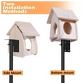 Urban Deco 80 Inch Bird House Pole Mount Kit - Adjustable Stand with ...