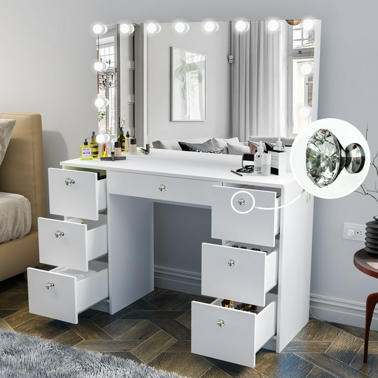 Walmart Makeup Table
