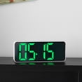NEXAVKPR Digital Table Alarm Clock with LED Display Temperature and ...
